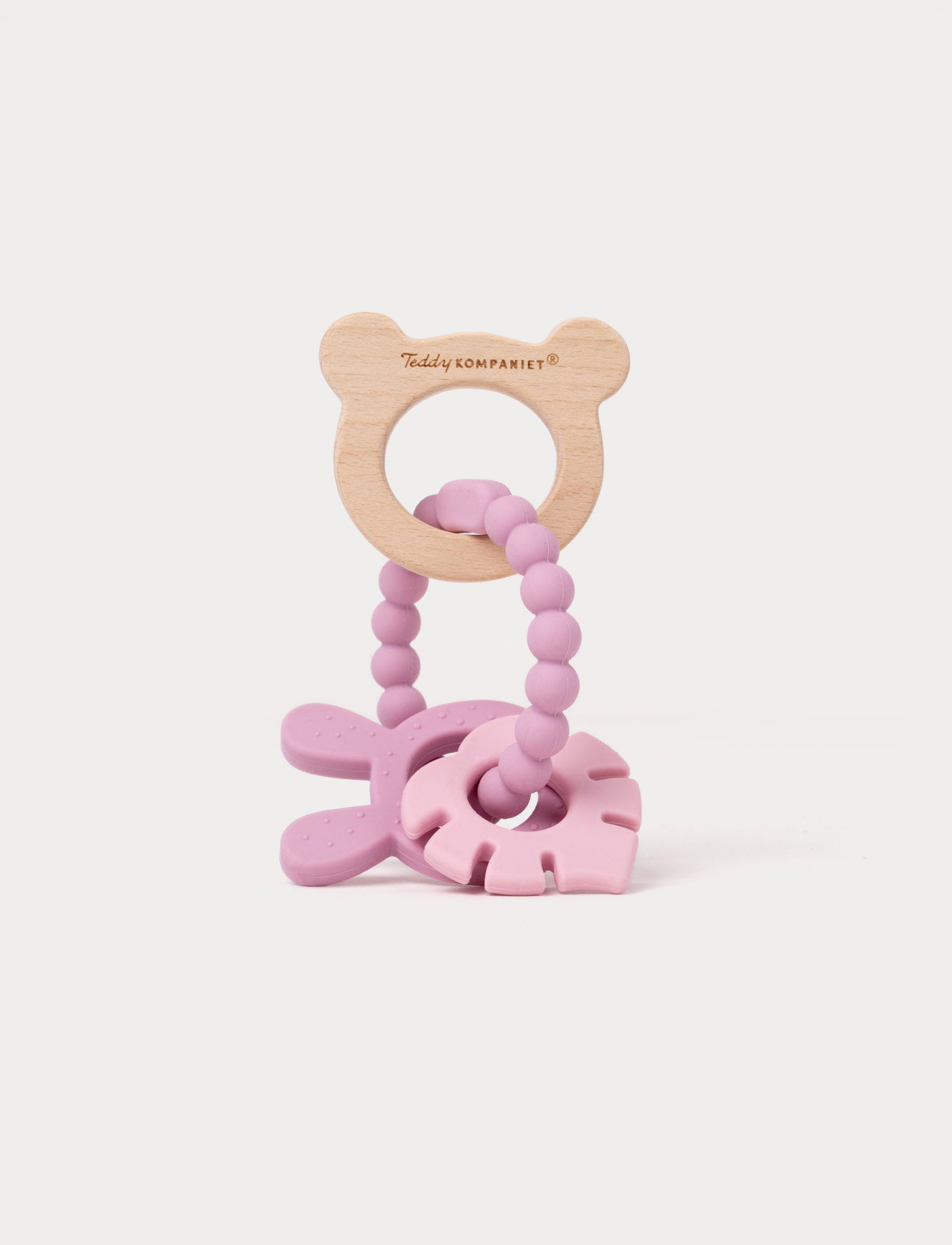 Silicone & Wood Teething Ring – Safe and Stylish for Babies ...